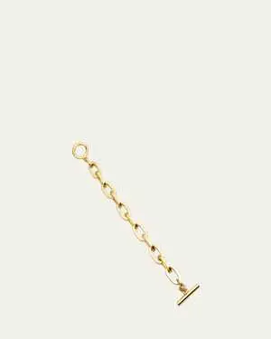 BEN-AMUN 24k Electroplate Oval Link Chain Bracelet