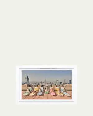 Gray Malin "Sunbathers, Top Of The Rock" Mini Print - Multi