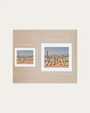 Gray Malin Sunbathers, Top Of The Rock" Mini Print