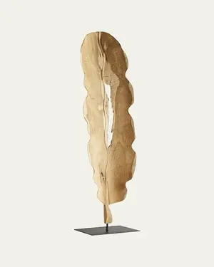 ARTERIORS Dugan Wood Floor Sculpture - Natural
