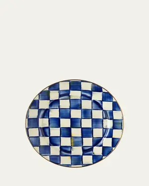 MACKENZIE-CHILDS Royal Check Charger Plate - One-color