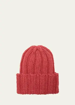 Inverni Inverni Cashmere Honeycomb Knit Beanie 3064