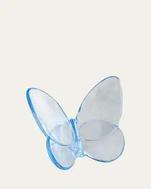 THE MARTHA, BY BACCARAT Exclusive Lucky Butterfly Figurine - Sky Blue