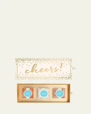 SUGARFINA Cheers 3-piece Candy Bento Box - One-color