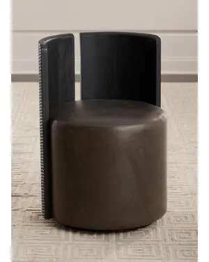 ARTERIORS Hoover Leather Chair - Gray
