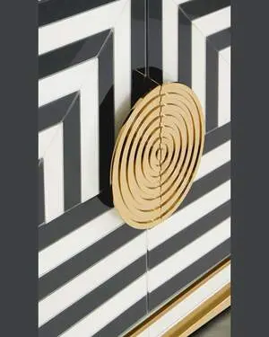 Jonathan Adler Op Art Credenza