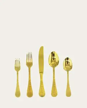 MEPRA Casablanca Oro 5-piece Flatware Set - One-color