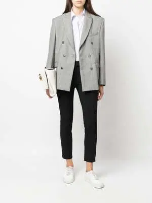 DONDUP Contrast Four-pocket Slim Trousers