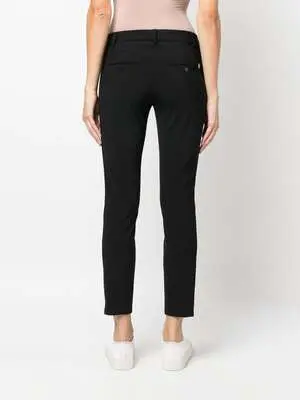 DONDUP Contrast Four-pocket Slim Trousers