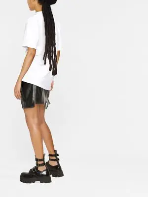 Versace Slogan-print T-shirt - White
