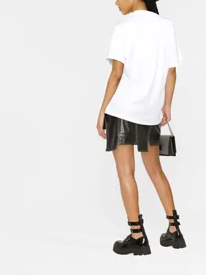 Versace Slogan-print T-shirt - White