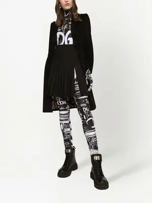 Dolce & Gabbana Single-breasted Wool-cashmere Coat