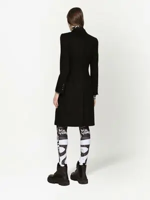 Dolce & Gabbana Single-breasted Wool-cashmere Coat