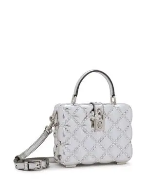 Dolce & Gabbana Dolce Box Rhinestone-embellished Top-handle Bag