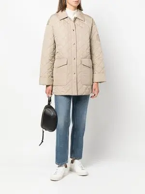 Tommy Hilfiger Button-up Quilted Coat