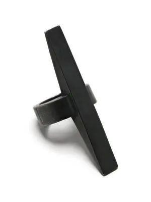 PARTS OF FOUR Sistema Rotated Bridge Ring Grey