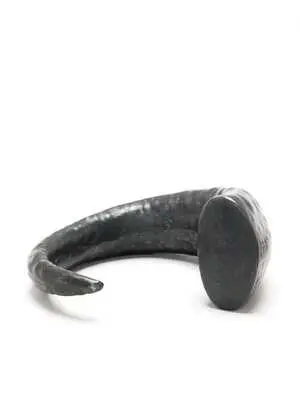 PARTS OF FOUR Oxidised Sterling Monster Horn Cuff Bracelet