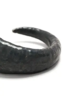 PARTS OF FOUR Oxidised Sterling Monster Horn Cuff Bracelet