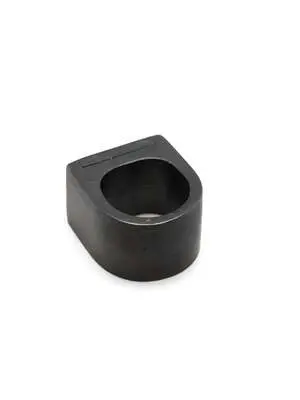 PARTS OF FOUR Plate Single Diamond Ring - Black