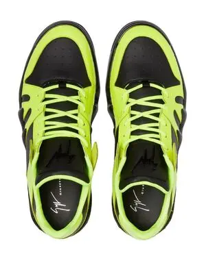 GIUSEPPE ZANOTTI Talon Color-block Sneakers - Black