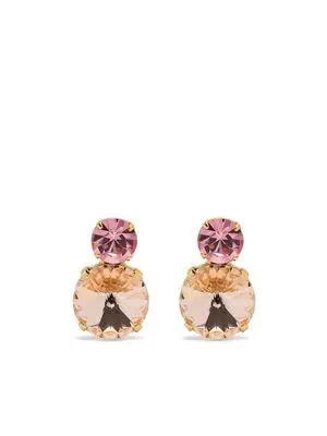 JENNIFER BEHR Myrla Crystal-embellished Earrings - Gold