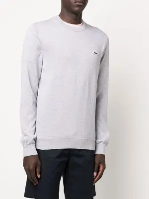 Lacoste Logo-patch Crew Neck Sweater