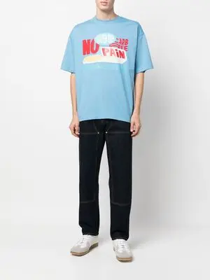 Opening Ceremony Slogan-print Crew-neck T-shirt
