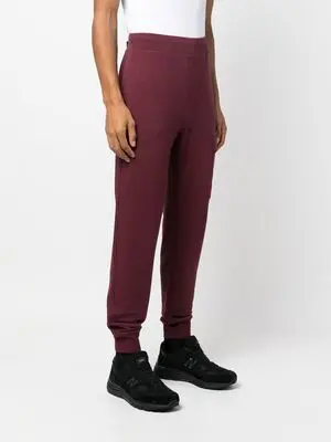 C.P. COMPANY Logo-patch Track Pants - Red