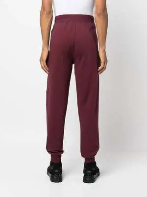 C.P. COMPANY Logo-patch Track Pants - Red