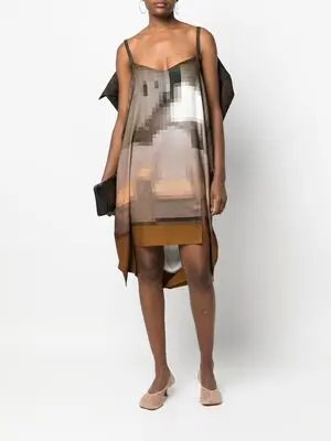 MAISON MARGIELA Draped Sleeveless Dress