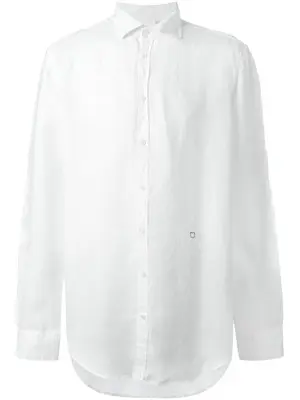 Massimo Alba Canary Buttoned Shirt - White