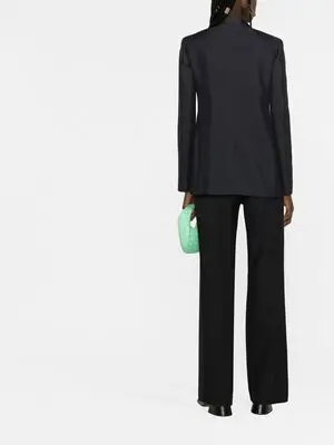 JIL SANDER Tailored Single-breasted Blazer - Blue