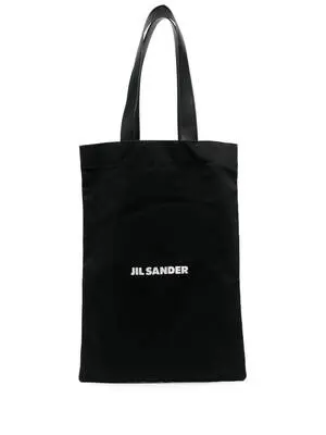 JIL SANDER Logo-print Tote Bag