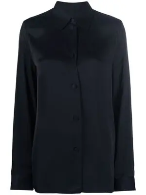 JIL SANDER Classic Collar Buttoned Blouse