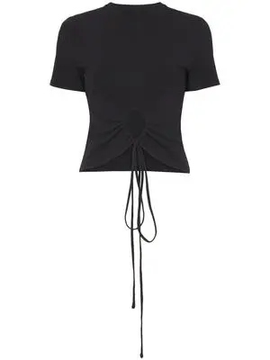 Proenza Schouler White Label Cut-out T-shirt - Black