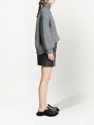 Proenza Schouler White Label Faux-leather Mini Skirt