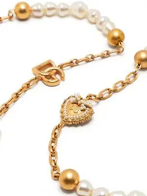 Dolce & Gabbana Logo Chain-link Necklace