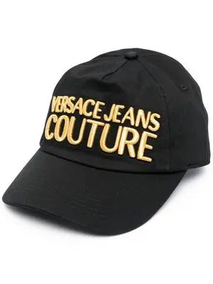 Versace Embroidered Logo Cap
