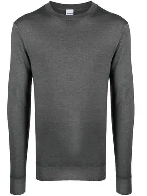Aspesi Melange-effect Wool Sweater - Grey
