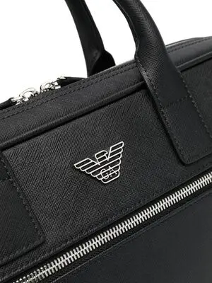 Emporio Armani Logo-plaque Laptop Case