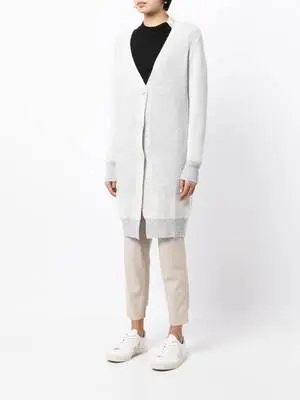 Lorena Antoniazzi V-neck Buttoned Cardigan Coat