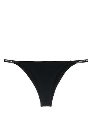 Heron Preston Logo Patch Bikini Bottom - Black