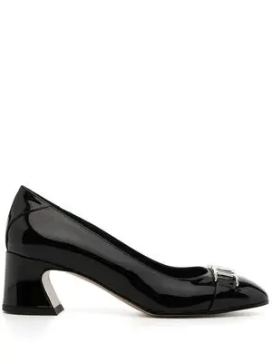 FERRAGAMO Gancini Plaque Pumps