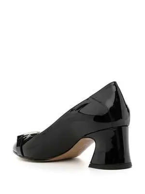 FERRAGAMO Gancini Plaque Pumps
