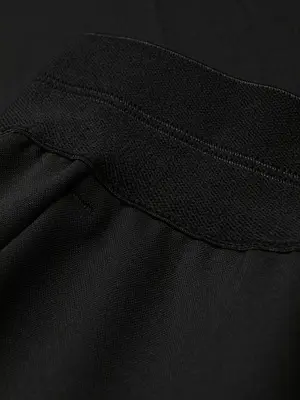 MSGM Logo Waistband Straight-leg Trousers