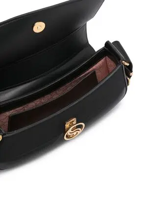 Stella McCartney S-wave Shoulder Bag - Black