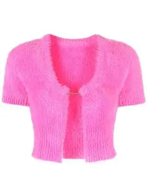 Jacquemus La Maille Neve Cardigan - Pink