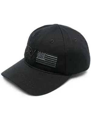 AUTRY Logo-embroidered Baseball Cap - Black