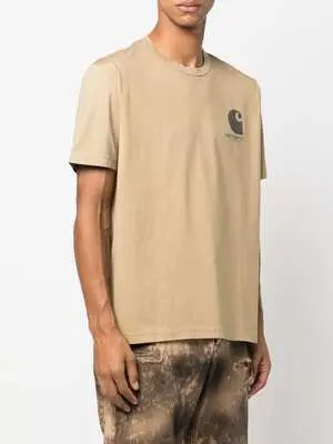 Junya Watanabe Logo-print Short-sleeve T-shirt - Neutrals