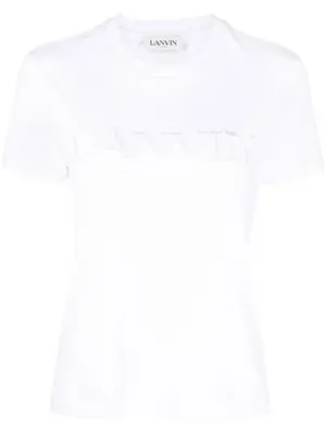 Lanvin Straight Hem T-shirts For Women
